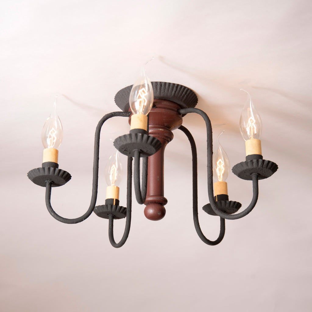 Berkshire Country Ceiling Light - Allyson’s Place | Primitive Home Décor